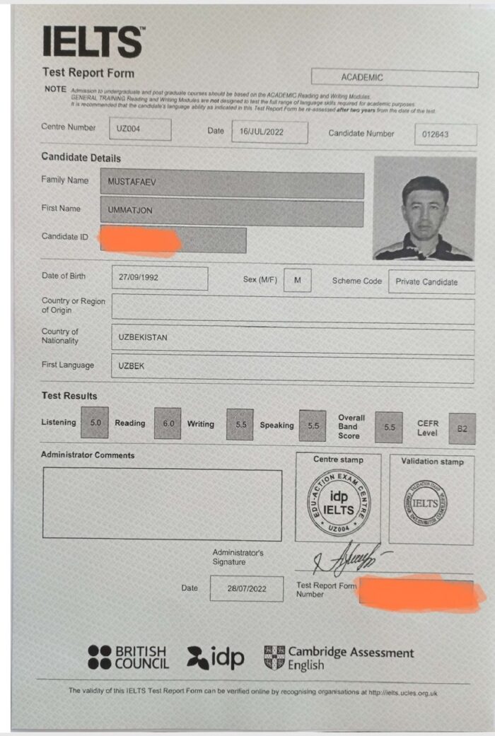 Fake Ielts Certificate | Steady Chasers